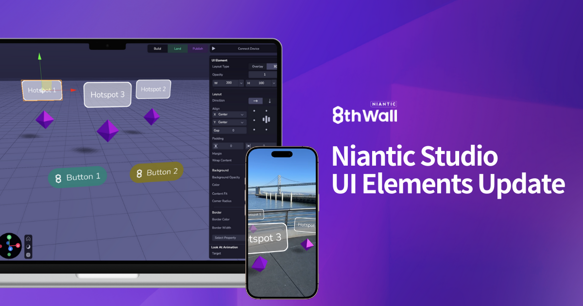 What’s New in Studio: Easily Create and Edit UI & 2D Graphics | 8th Wall